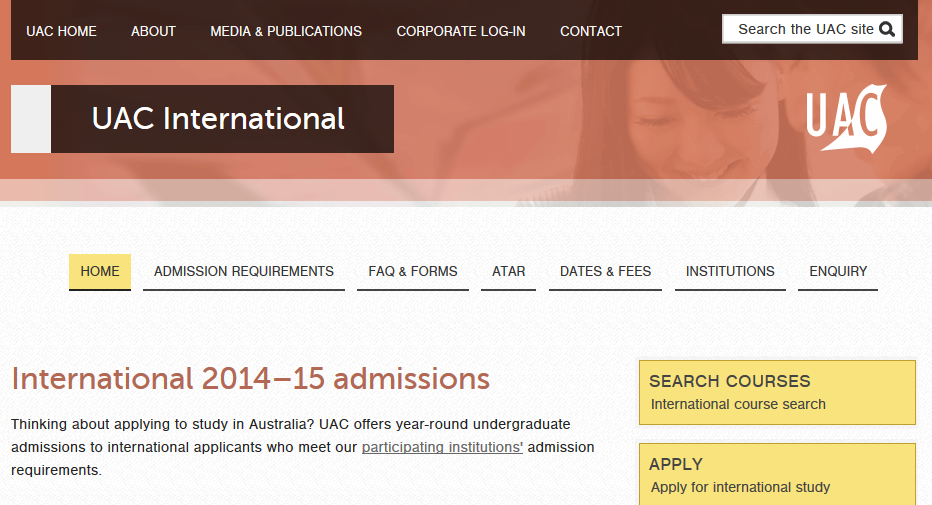 What is UAC International and 2014 schedule? | HIS Education